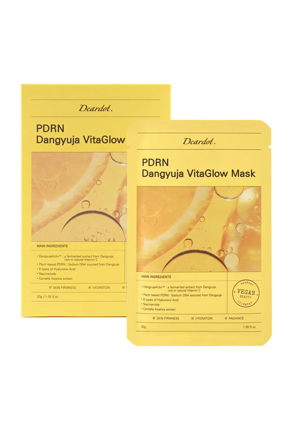 Deardot. PDRN Dangyuja VitaGlow Mask - 1pcs
